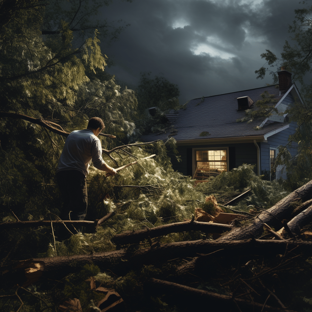 Storm Cleanup and Emergency Tree Removal - Tree Wise Men